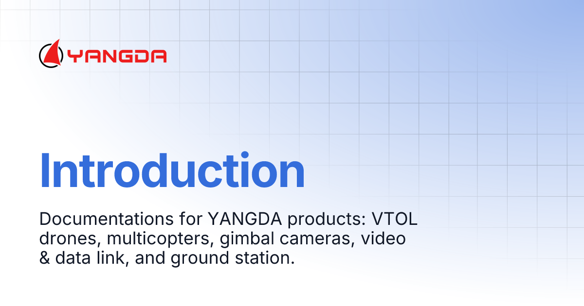 Introduction | YANGDA documentation